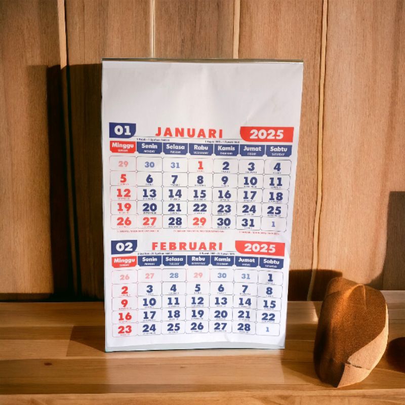 Jual Kalender Dinding Dwi Bulan 6 Lembar 2025 | Shopee Indonesia