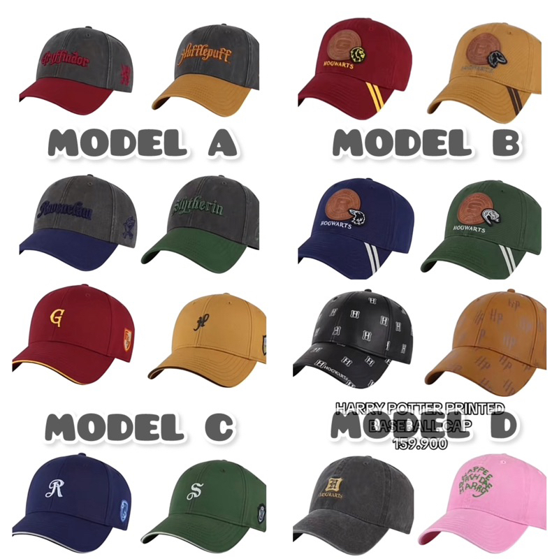 Jual Miniso x Harry Potter ‼️ Topi Baseball Harry Potter Collections ...