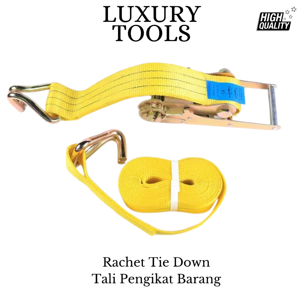 Jual SpeedStrap Rachet Tie Down 5 Ton x 2 inch x 8/10/12 Meter Cargo ...