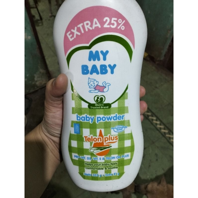 Jual 2 bedak bayi my baby 335gram(1x cekout dapat 2) | Shopee Indonesia
