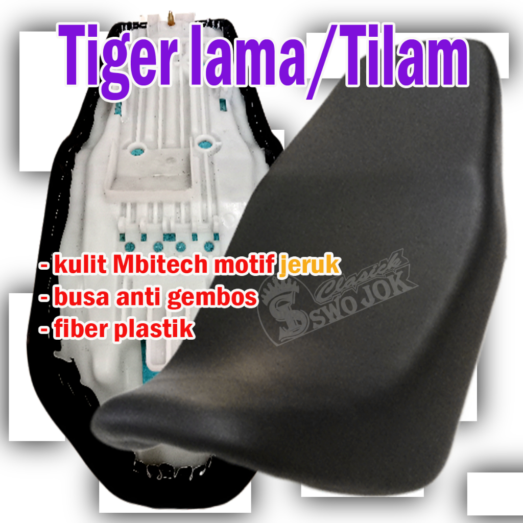 Jual jok Motor tiger lama/tilam-tilas# 1 set tinggal pasang | Shopee ...