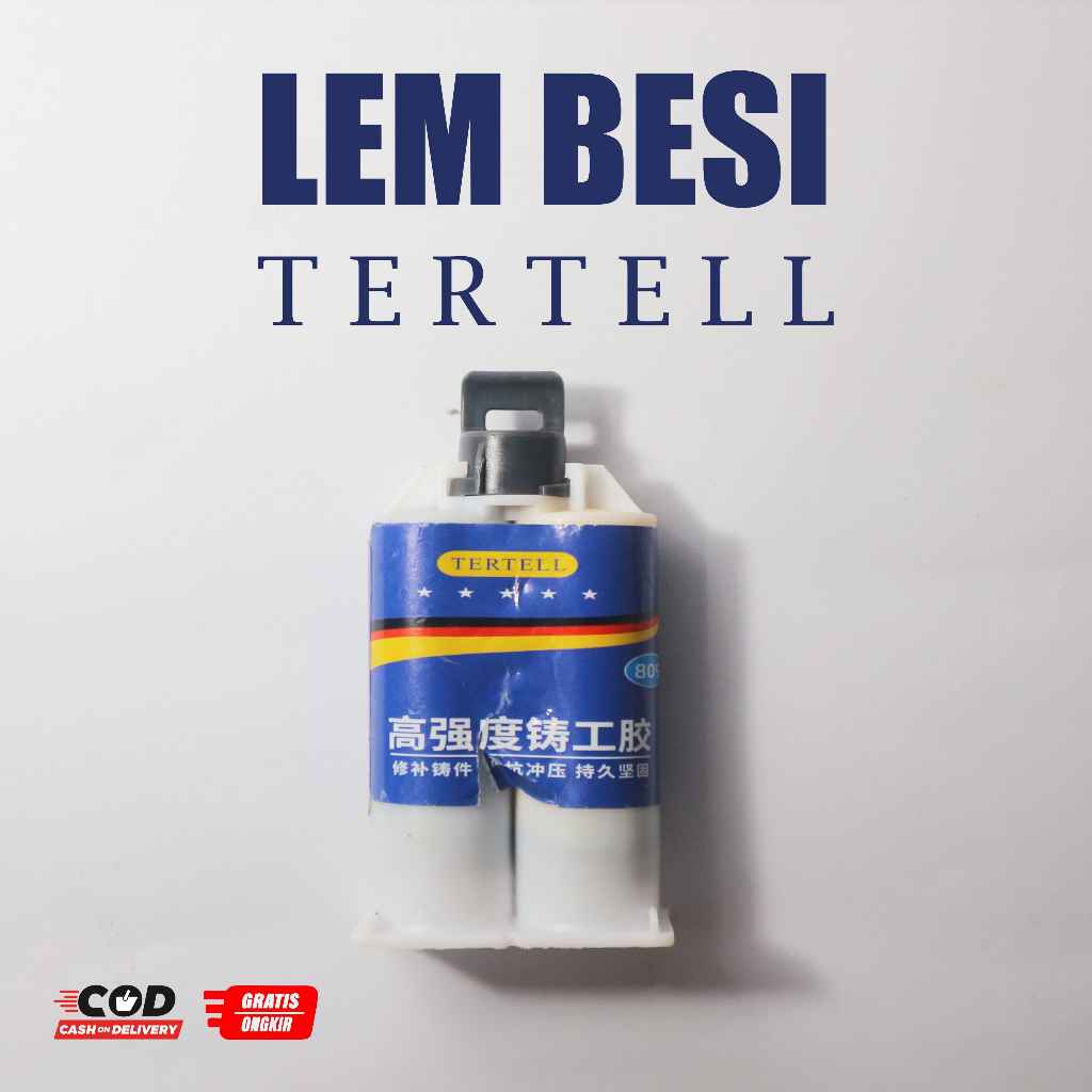 Jual Lem AB Besi Super Kuat Tahan Panas Kafuter Lem Perekat Super 100g ...