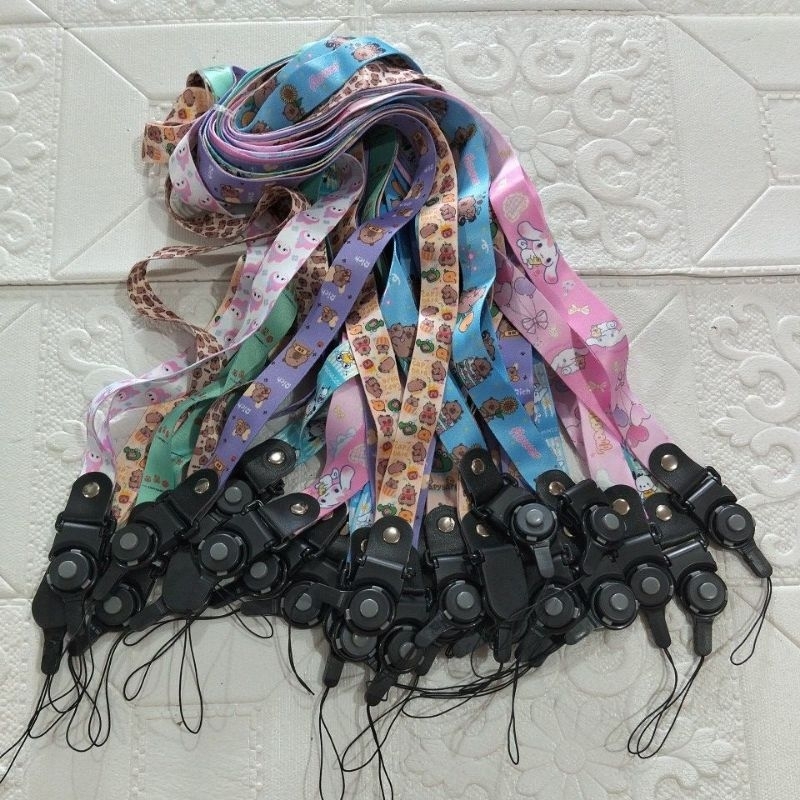 Jual Tali hp/ gantungan hp motif karakter harga satuan | Shopee Indonesia