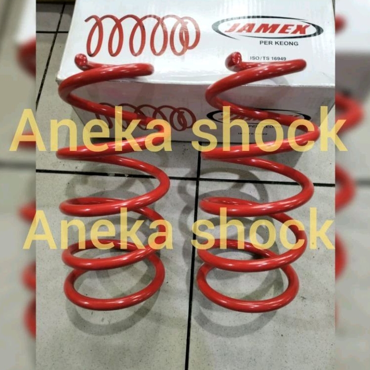 Jual PER KEONG / COILSPRING MERK JAMEX DATSUN GO BELAKANG EMPUK ORIGINAL 2PCS | Shopee Indonesia