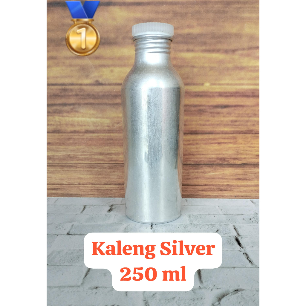Jual KALENG ALUMUNIUM SILVER 250 ML HARGA PER BIJI / 1PCS MASIH BARU ...