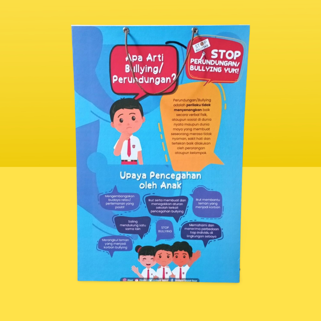 Jual Poster Gantung A3 | Hard Poster Apa Arti Perundungan | Poster STOP Bullying | Poster Karton ...