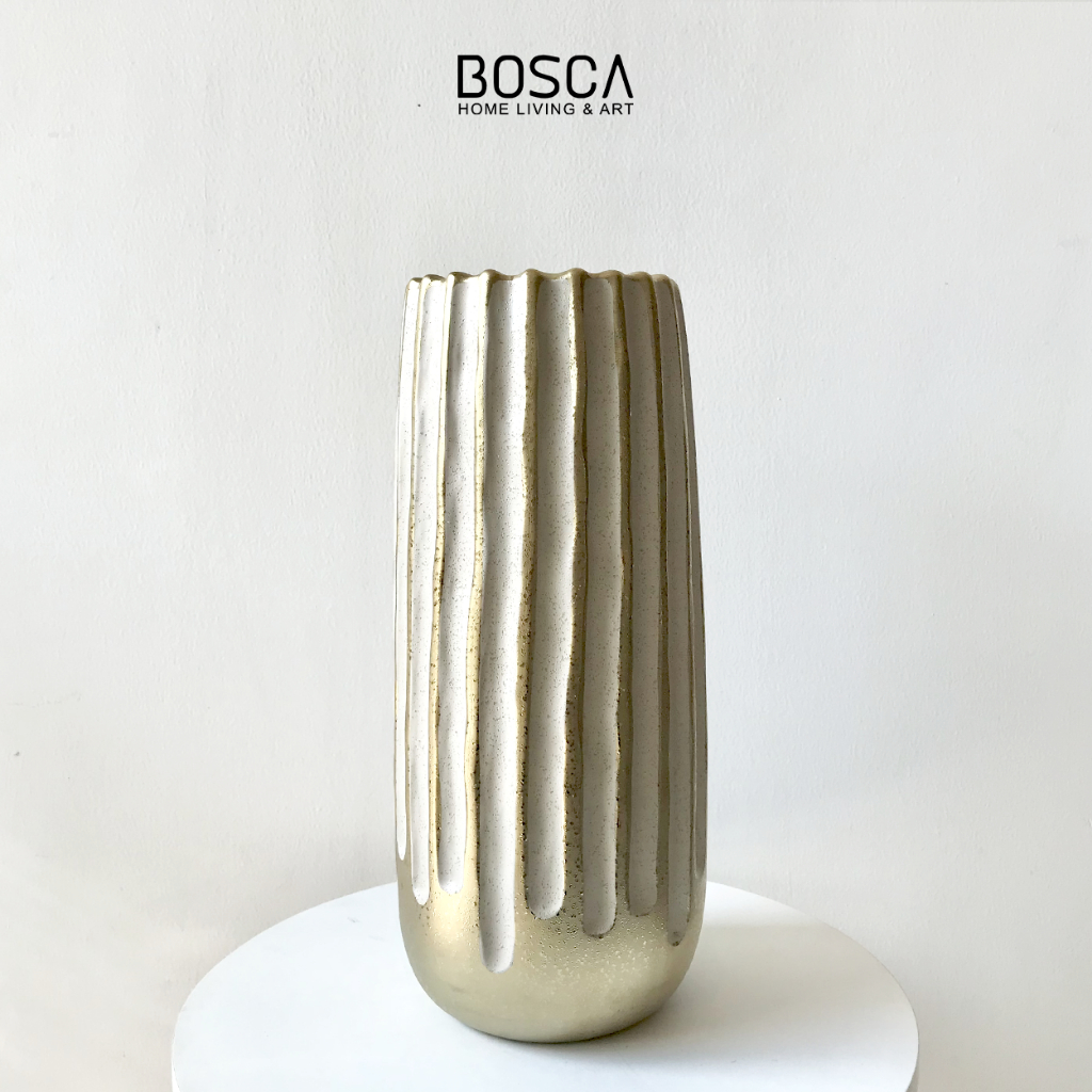 Jual Bosca Living - Vas Gold 1 / Vas Bunga Tinggi Mewah Premium ...