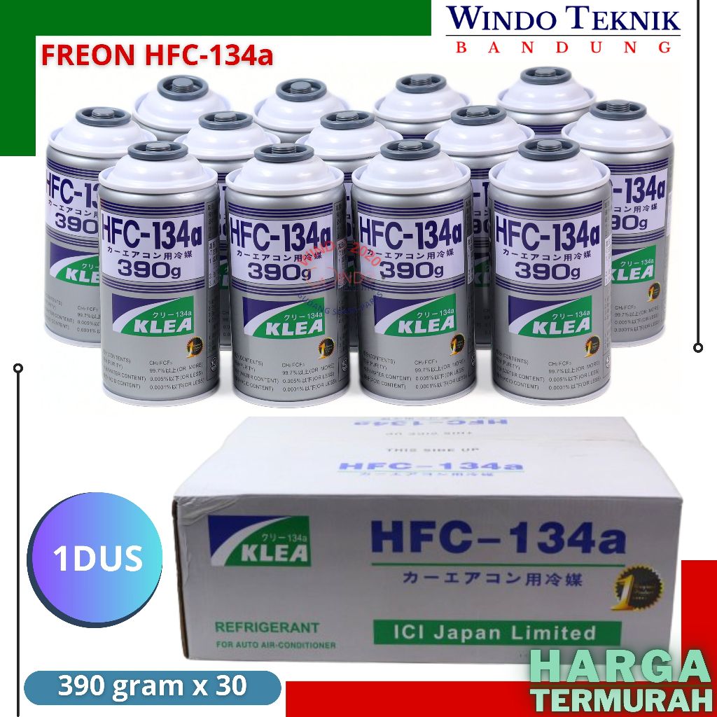 Jual FREON KLEA KALENG GOLD R134 A 1 DUS | PREON MOBIL KLEA GOLD R 134A ...
