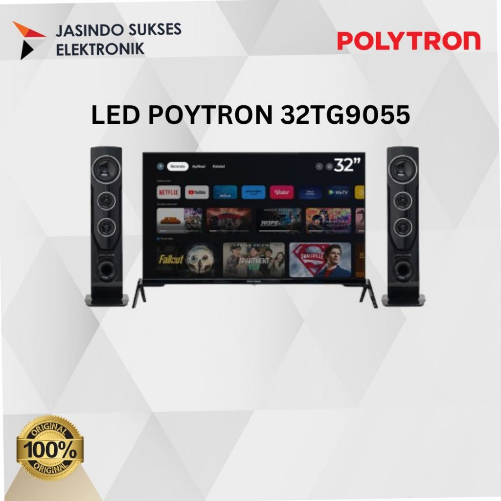 Jual LED POLYTRON 32TG9055 GOOGLE TV | Shopee Indonesia