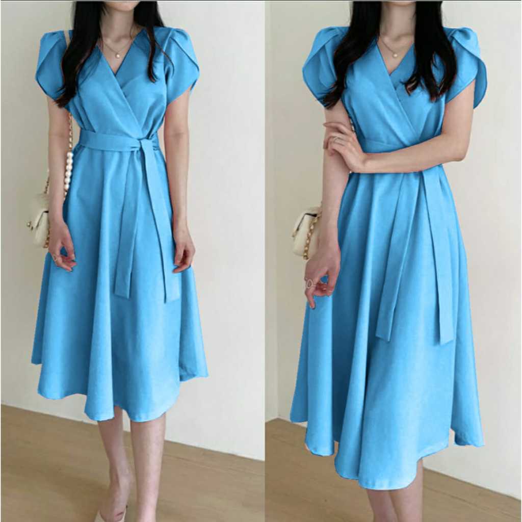 Jual { THABI } MC DRES DAVIA / OUTFIT CEWEK / DRESS WANITA / OOTD ...