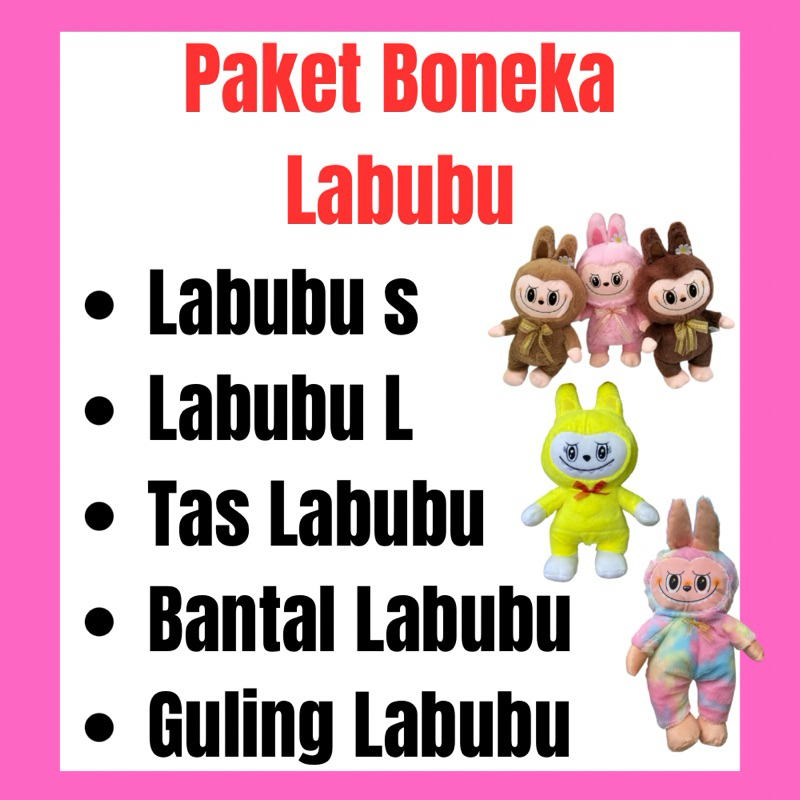 Jual Paket Boneka Labubu | Shopee Indonesia