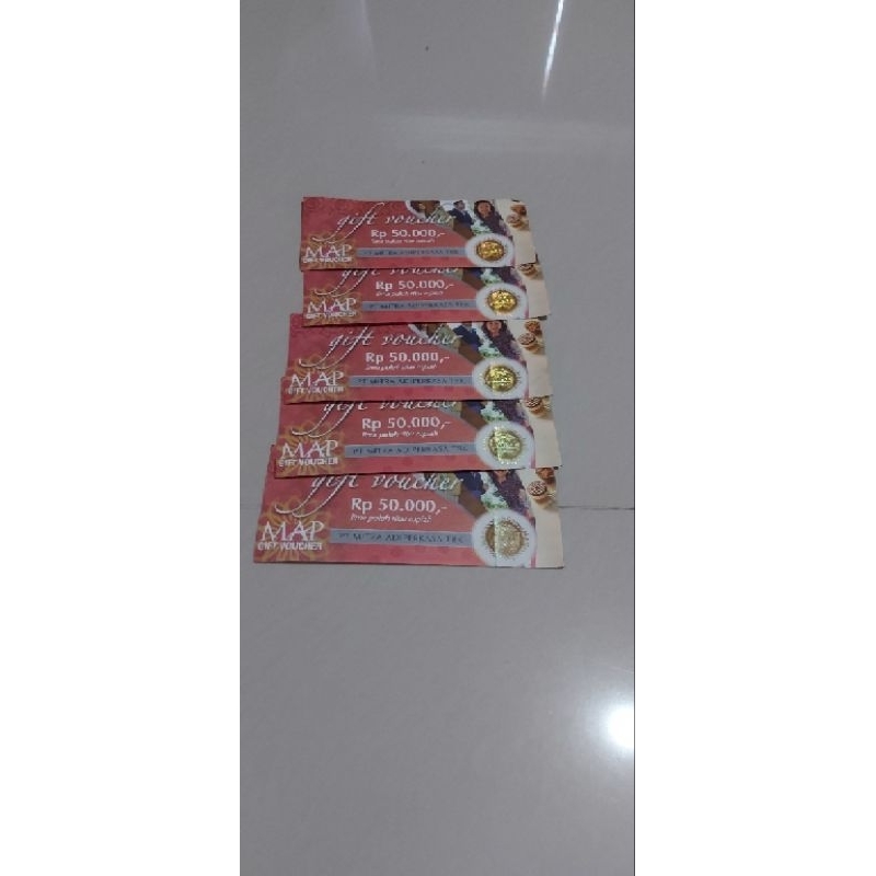 Jual Voucher Gift MAP Pecahan 50 Ribu 50K | Shopee Indonesia