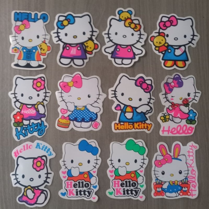 Jual STIKER HELLO KITTY VINYL UKURAN KECIL | Shopee Indonesia
