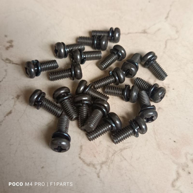 Jual 1pcs BAUT m3x10 original baut membran baut karbulator kran bensin ...