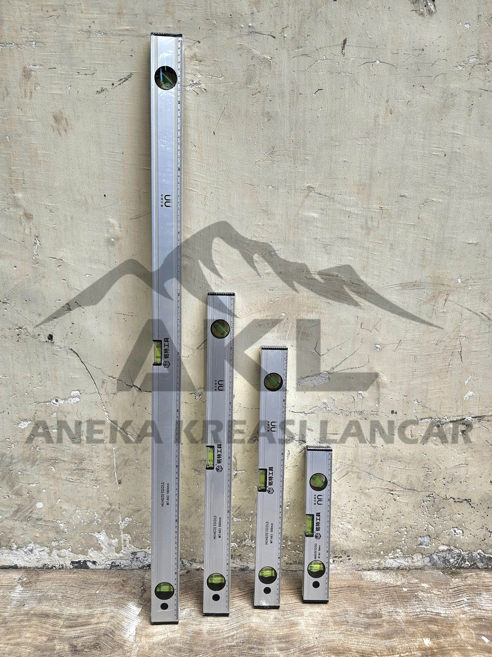 Jual Waterpass Magnet Aluminium 50cm Waterpas Magnit 500mm Level 20 ...