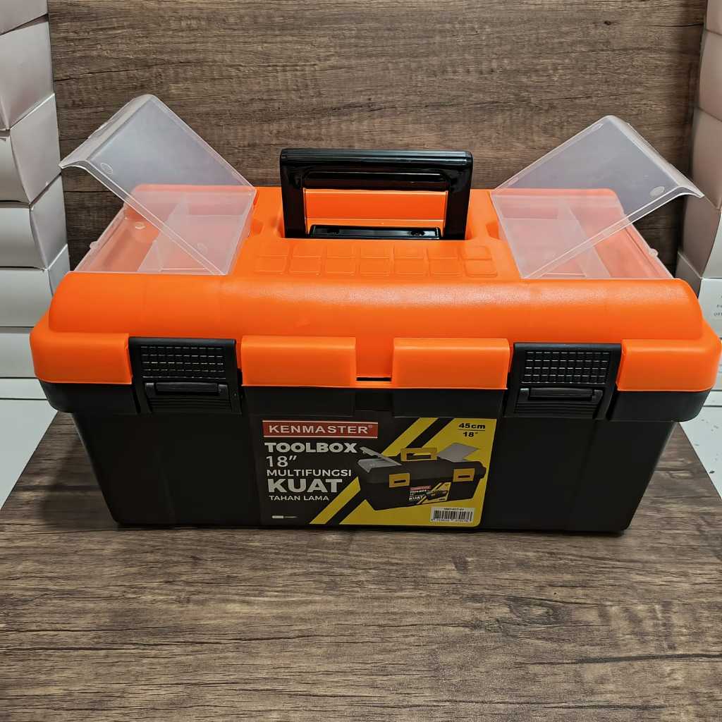 Jual Tool Box Besar 18 Inch KENMASTER Toolbox Jumbo / Tempat Kotak ...