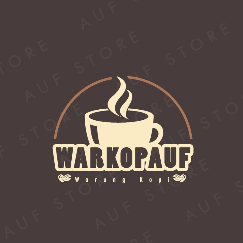 Jual Logo Warkop Dengan Nama Usahamu Murah (logo_w0002) | Shopee Indonesia