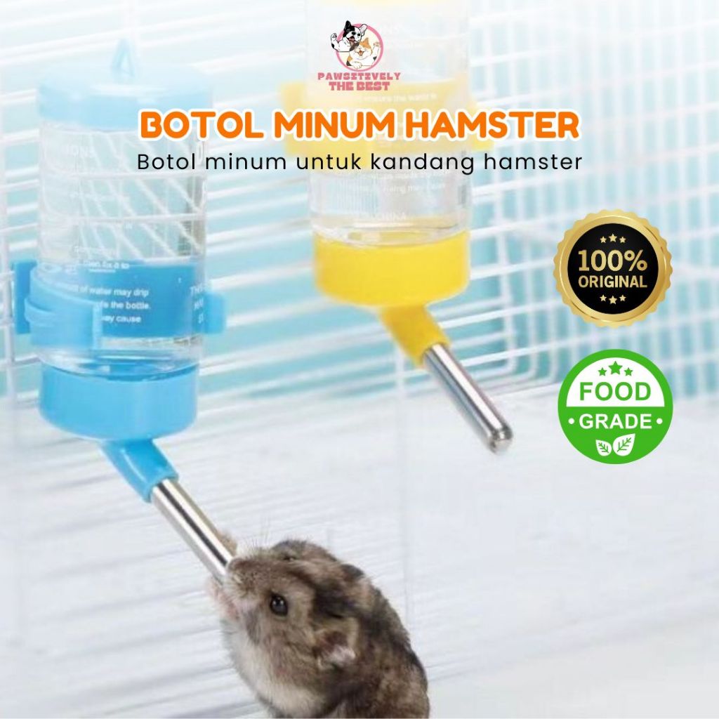 Jual Tempat Minum / Botol Minum untuk Hamster, Kelinci, Marmut, dan ...