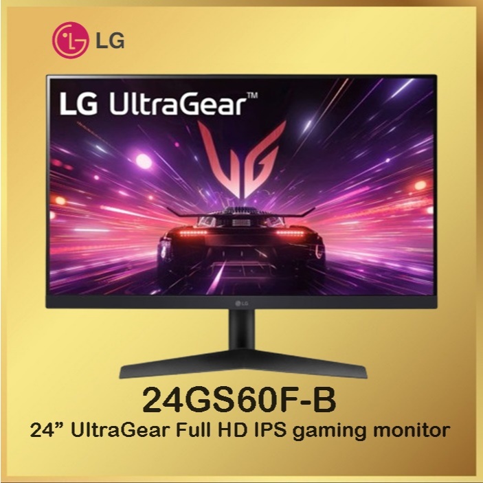 Jual Monitor LG UltraGear 24GS60F-B 24" FHD Gaming Monitor NVIDIA G ...