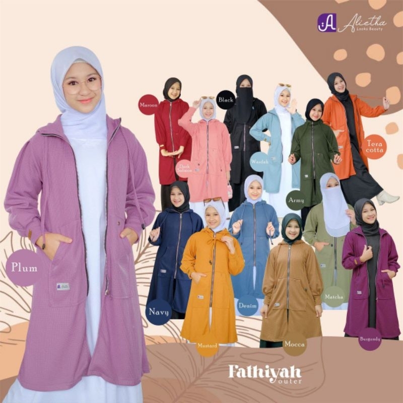 Jual FATHIYAH OUTER KIDS MUSLIMAH BY ALIETHA | JAKET OUTER FATHIYAH BY ...