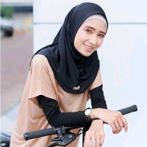 Jual MAYSARON - Hijab Sport Non Pet Pendek Sheeva Size Mini Jilbab ...