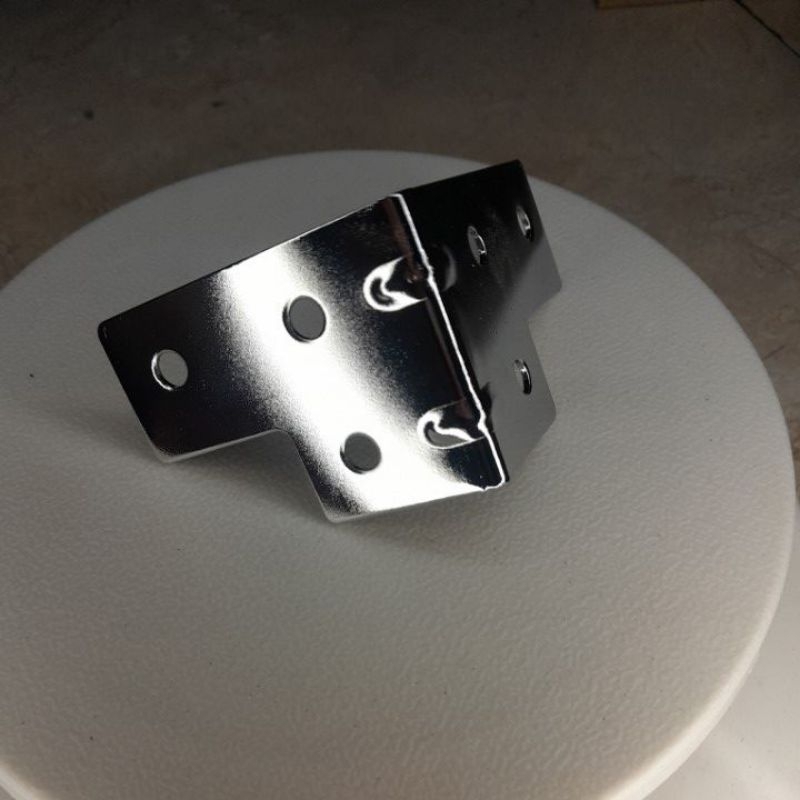 Jual SIKU HARDCASE PUTIH CHROME CORNER BESAR | Shopee Indonesia