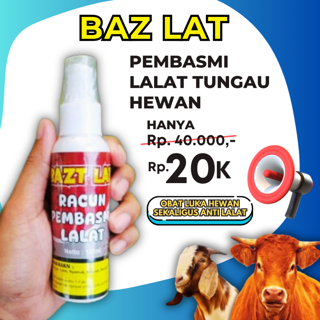 Jual Obat Lalat Sapi Sangat Ampuh Membunuh Kutu / Pinjal Caplak dan ...