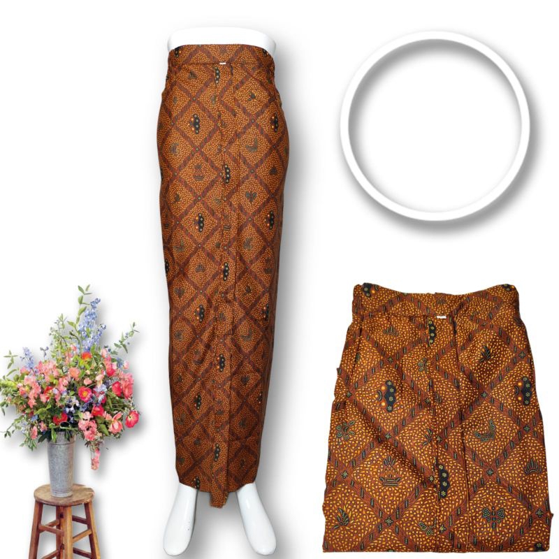 Jual rok batik kebaya / rok bawahan kebaya batik / rok wiron batik ...