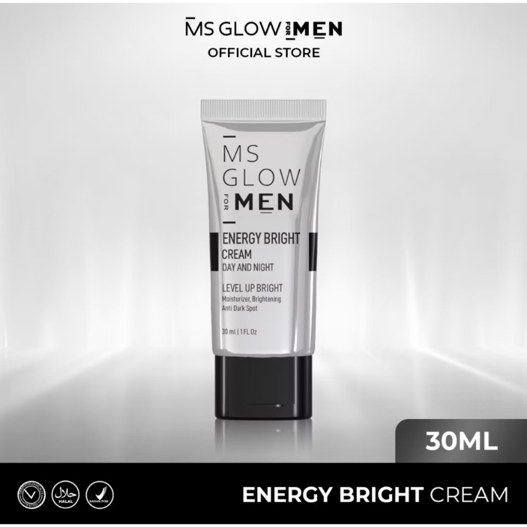 Jual MS GLOW FOR MEN ENERGY BRIGHT CREAM 30ML | Shopee Indonesia