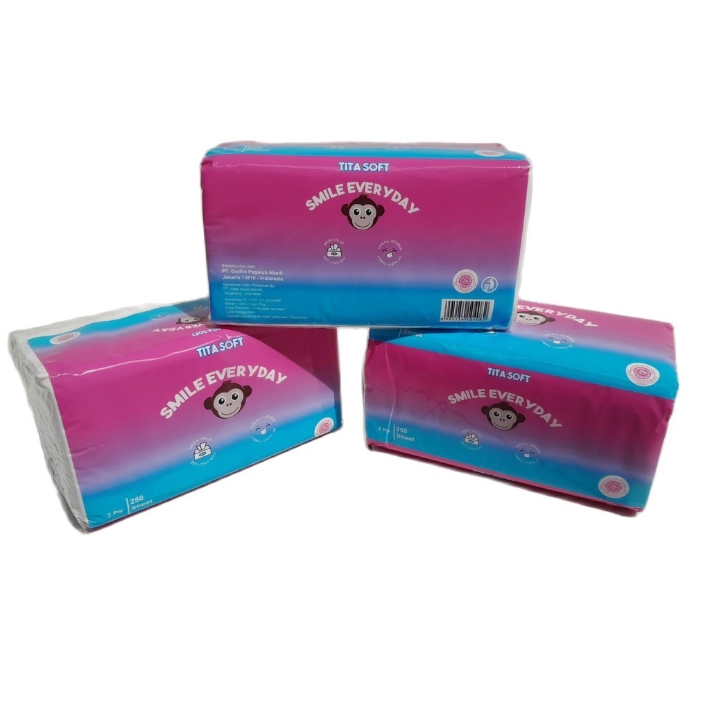 Jual Tisiu Tisu Tita Tisu Soft Tisiu Facial Tisiu Tita 250 Sheet Tisu ...