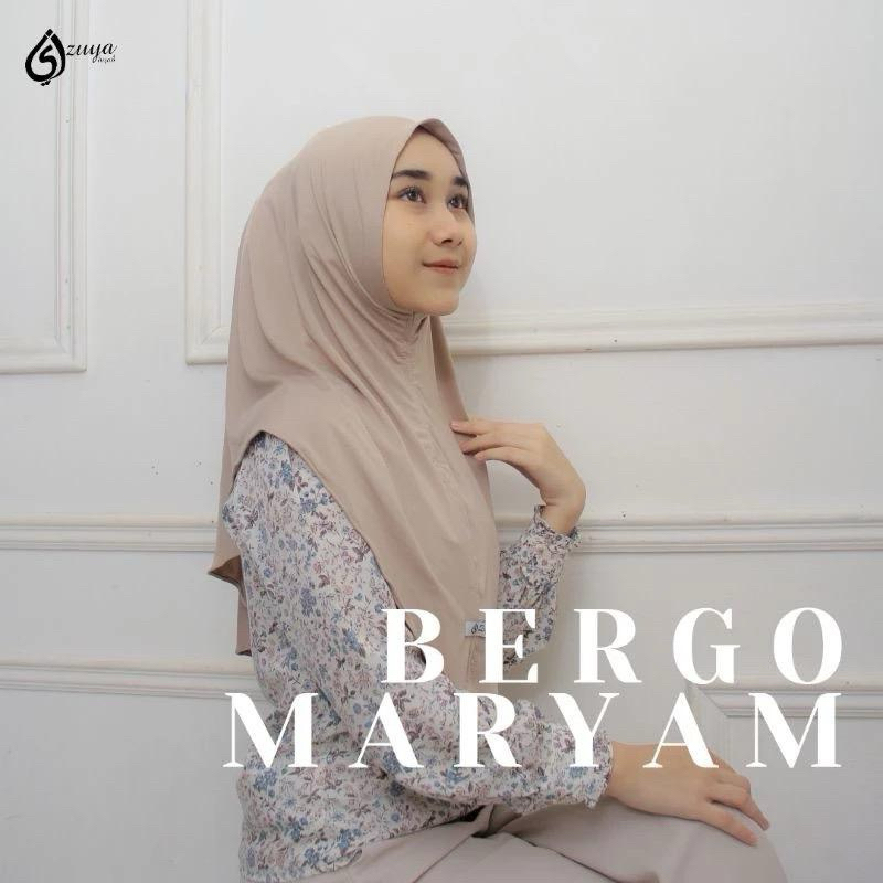 Jual Bergo Maryam hijab instan non pet-Zuya hijab | Shopee Indonesia
