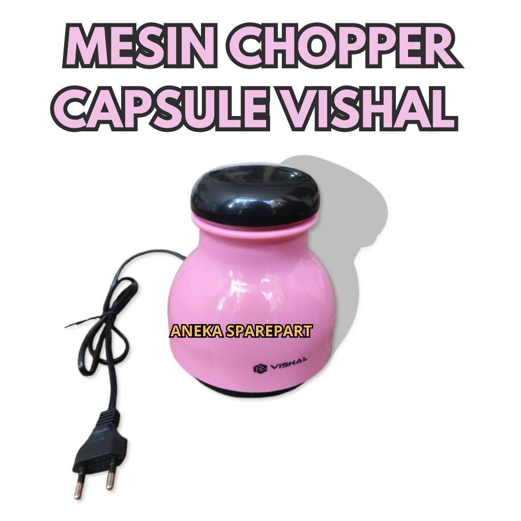 Jual MESIN CHOPPER KAPSUL UNTUK PENGGILING DAGING WARNA PINK | Shopee ...