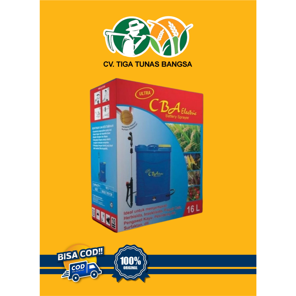 Jual Tangki Elektrik CBA Ultra 16 liter | Shopee Indonesia
