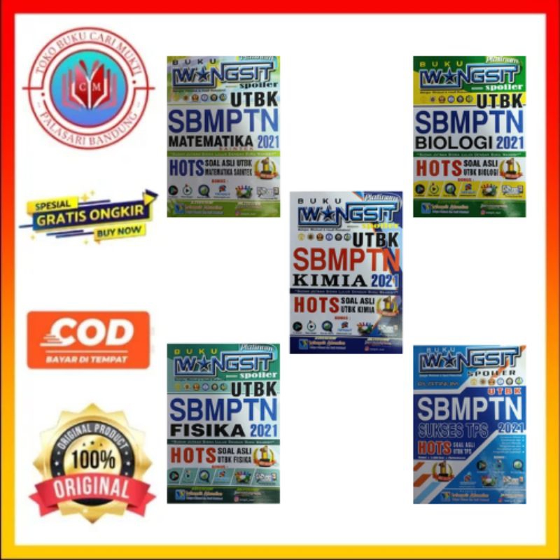 Jual BUKU BEKAS - PAKET BUKU WANGSIT SPOILER UTBK SBMPTN 2021 BUKU ORIGINAL | Shopee Indonesia