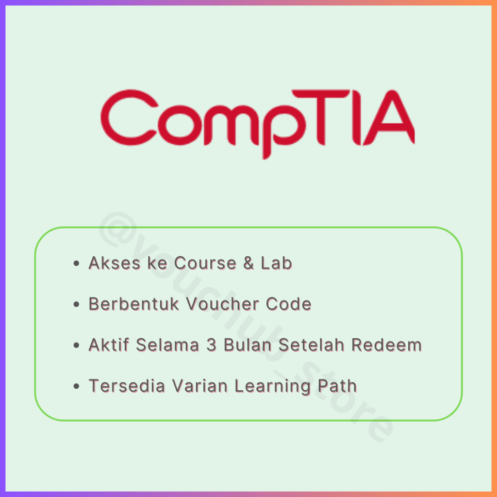 Jual COMPTIA Network+ | Security+ | ITF+ | Cloud+ TestOut Learning ...