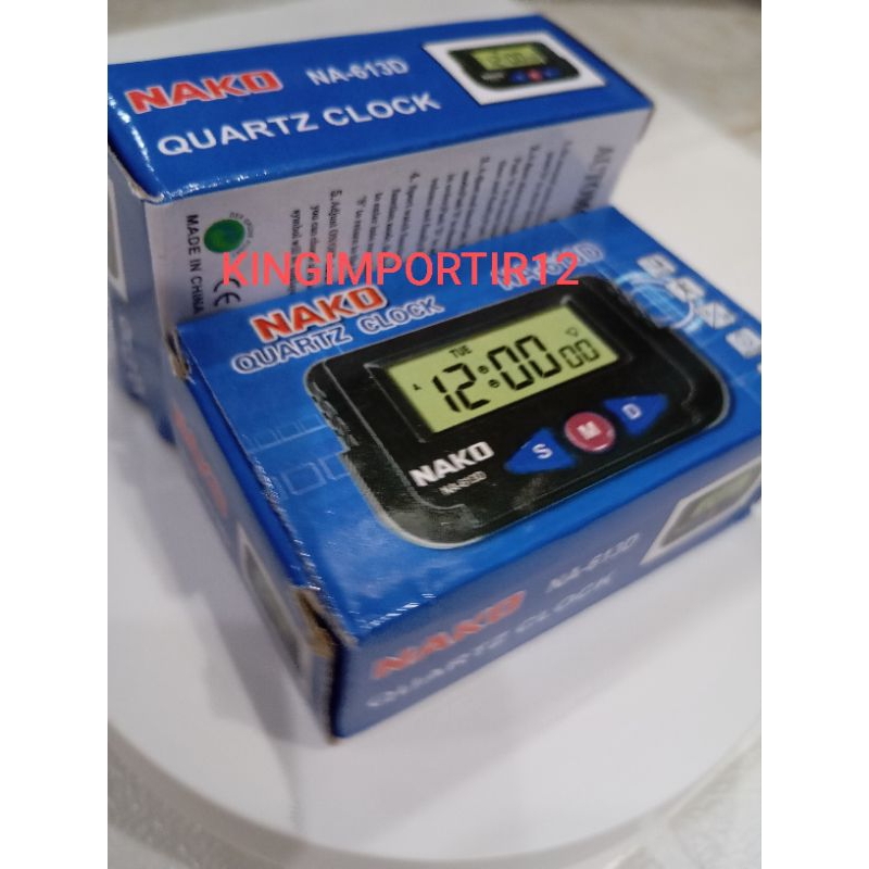 Jual Jam Digital Mobil [KING] Bisa ditempel di Mobil Meja atau di mana ...