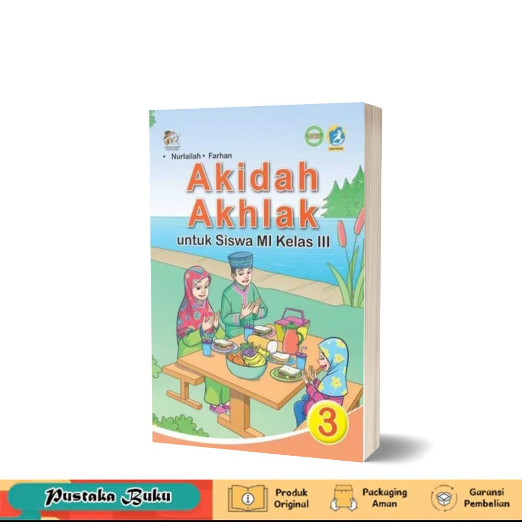 Jual Buku Akidah Akhlak Untuk Siswa Madrasah Ibtidaiyah/MI Kelas 3 | Shopee Indonesia