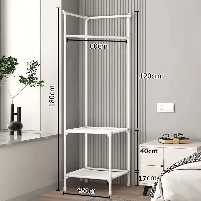 Jual Rak Gantungan Baju Sudut - Emma Rack | Shopee Indonesia