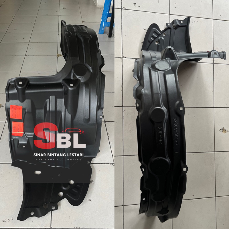 Jual Linner Inner Fender Depan Innova ( thn 2008 - 2014 ) Plastik DNY ...