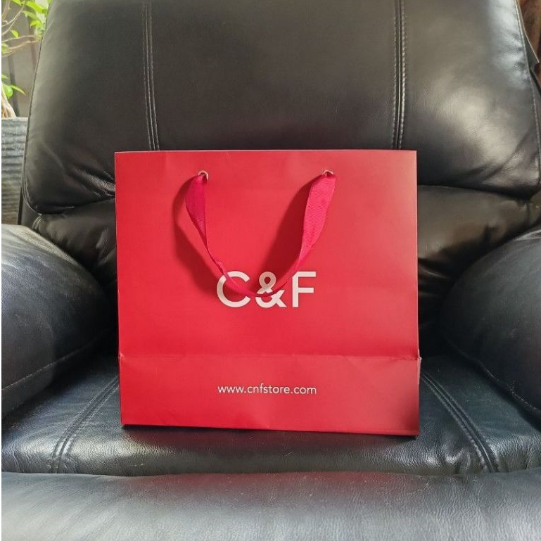 Jual Paper Bag C&F Original CNF paper bag | Shopee Indonesia