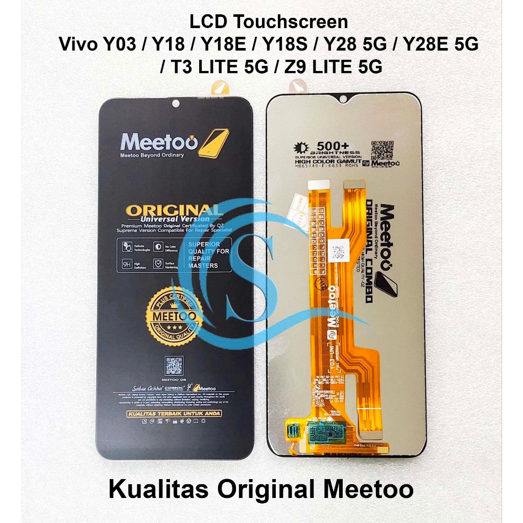 Jual LCD Touchscreen Vivo Y03 / Y18 / Y18E / Y18S / Y28 5G / Y28E 5G ...