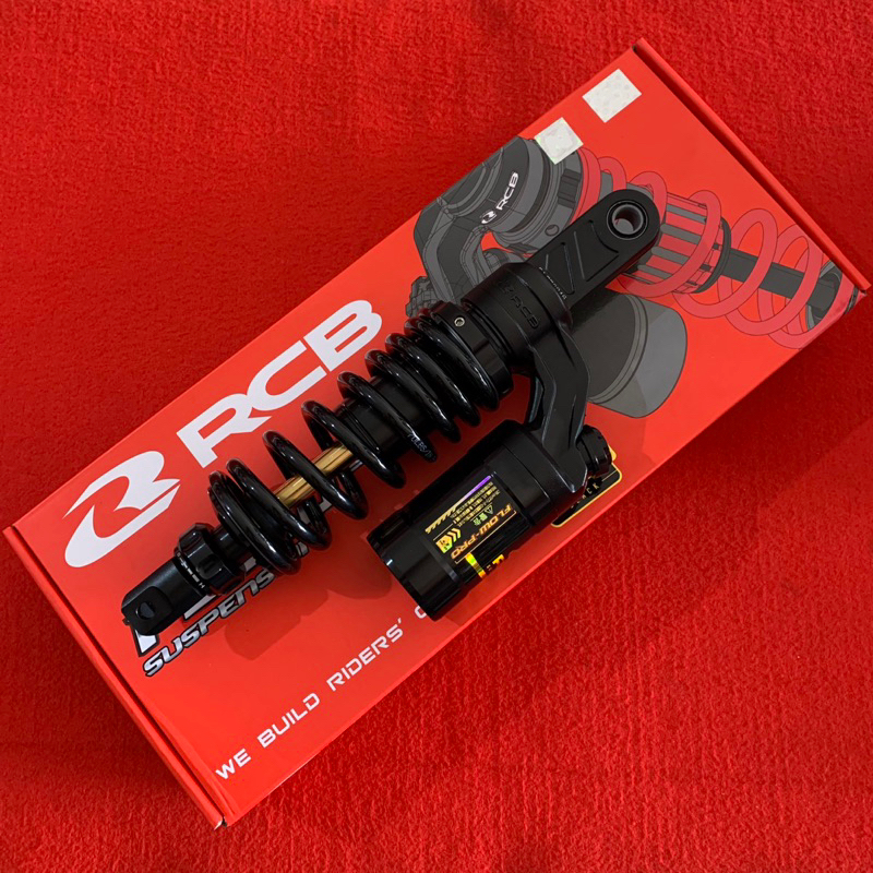 Jual Shockbreaker Shock RCB RACING BOY Flow Pro Black Series Mio / Beat ...