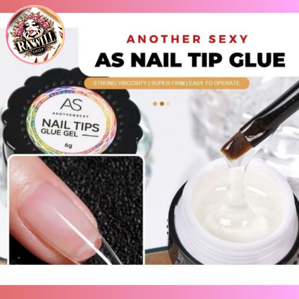 Jual Lem Gel Kuku Palsu Kupal Merk AS | Shopee Indonesia