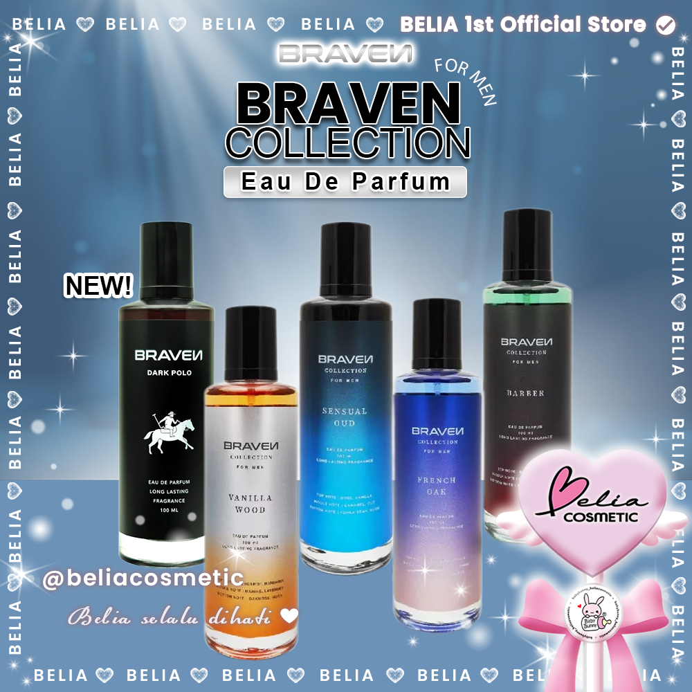 Jual BELIA BRAVEN Collection Eau De Parfum 100ml | Parfum Pria ...