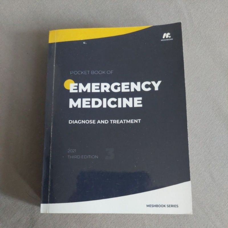 Jual Pocket Book of Emergency Medicine Diagnosis & Treatment Buku Kegawatdaruratan Medis ...