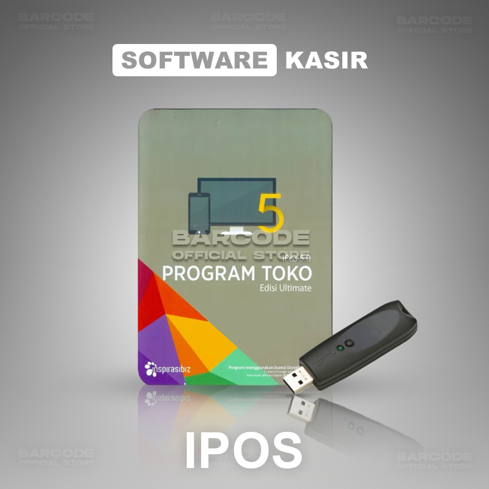 Jual SOFTWARE PROGRAM KASIR TOKO MINIMARKET iPos 5 | iPos 5.0 Ultimate Dongle | Shopee Indonesia