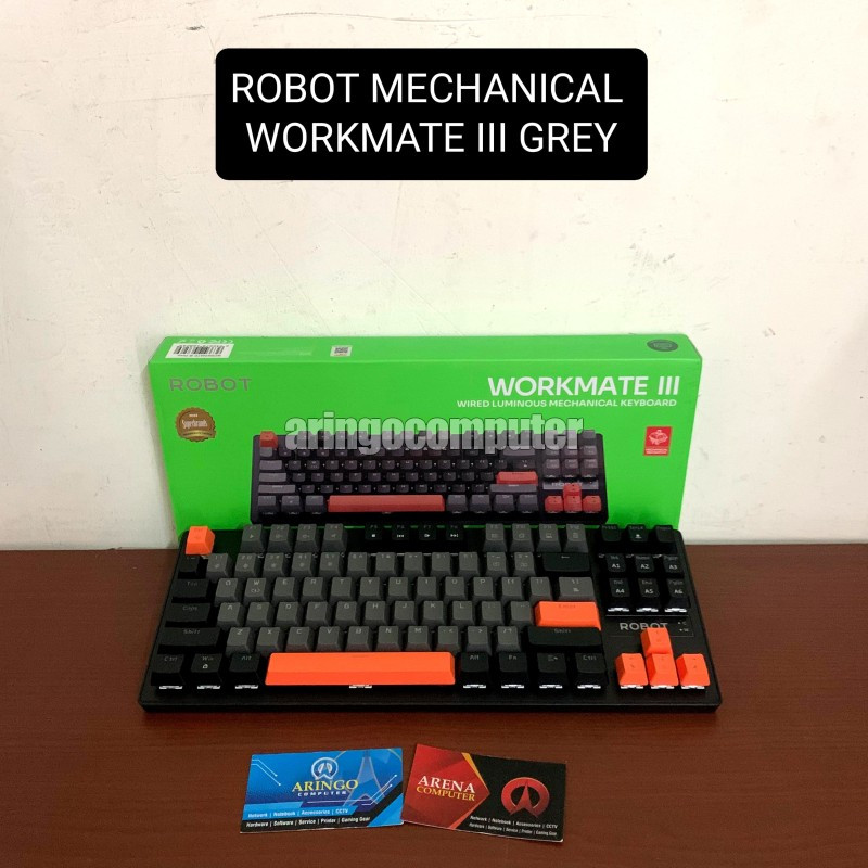 Jual Keyboard ROBOT MECHANICAL WORKMATE III GREY | Shopee Indonesia