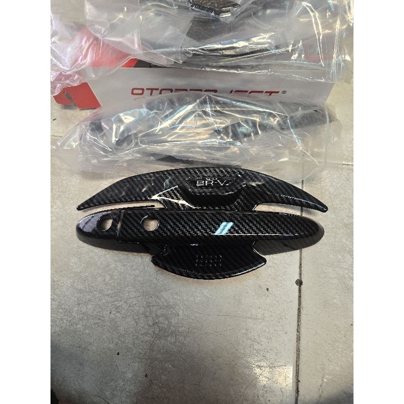 Jual OTOPROJECT Paket Cover Handle Pintu + Outer Mangkok Carbon All New BRV 2022-2024 | Shopee ...