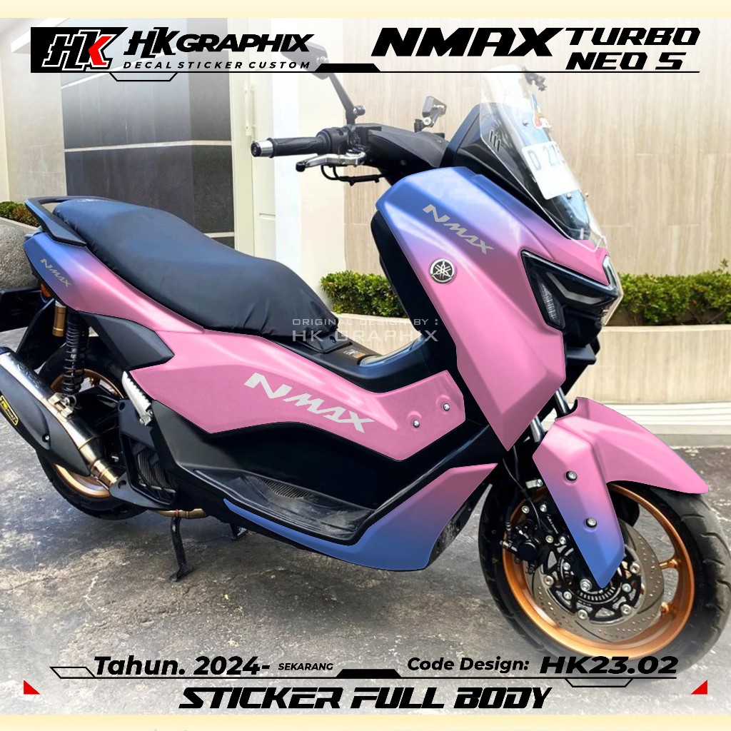 Jual COD Decal Sticker Yamaha NMAX TURBO NEO S 155 Full Body 2024 2025 ...