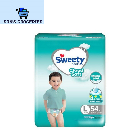 Jual SWEETY SILVER CLOUD SOFT L54 CELANA | Shopee Indonesia